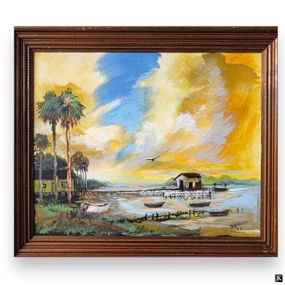 Jerry Devane | JERRY DEVANE FLORIDA LANDSCAPES OIL PAINTING | MutualArt