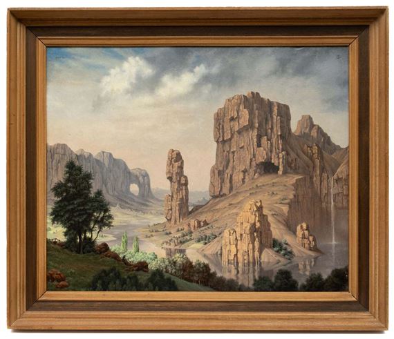 Johfra Bosschart | Fantasy landscape | MutualArt