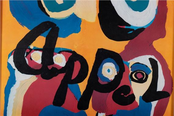 Karel Appel | KAREL APPEL EXHIBITION POSTER (1973) | MutualArt