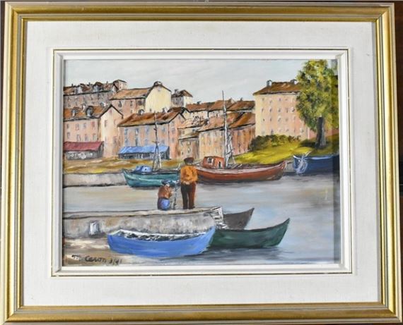 Marcel Caron | MARCEL CARON 3/91 RIVER SCENE | MutualArt