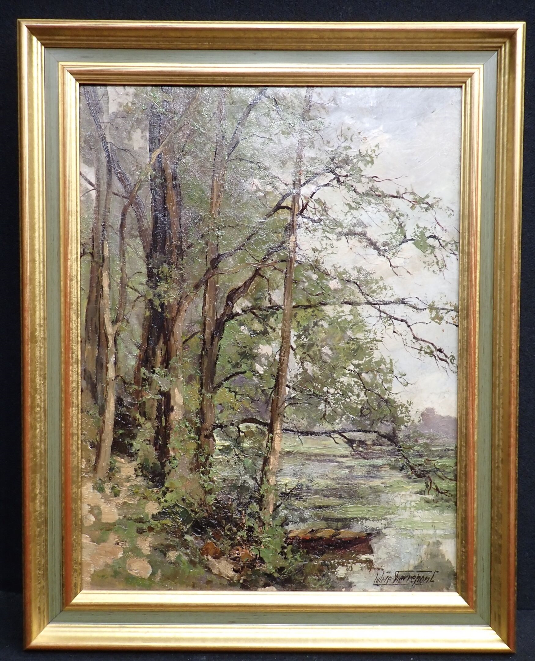 Lutèce Pierrepont | L'étang de Lonchamp | MutualArt