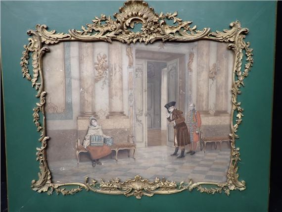 Charles Édouard Delort | L'arrivée de la bonne au palais | MutualArt