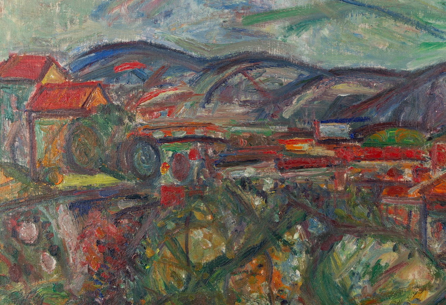 Pinchus Krémègne | Landscape from Céret | MutualArt