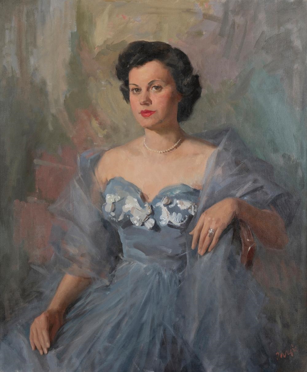 William Alexander Dargie | Portrait of Betty Margaret Ince (Shelton ...