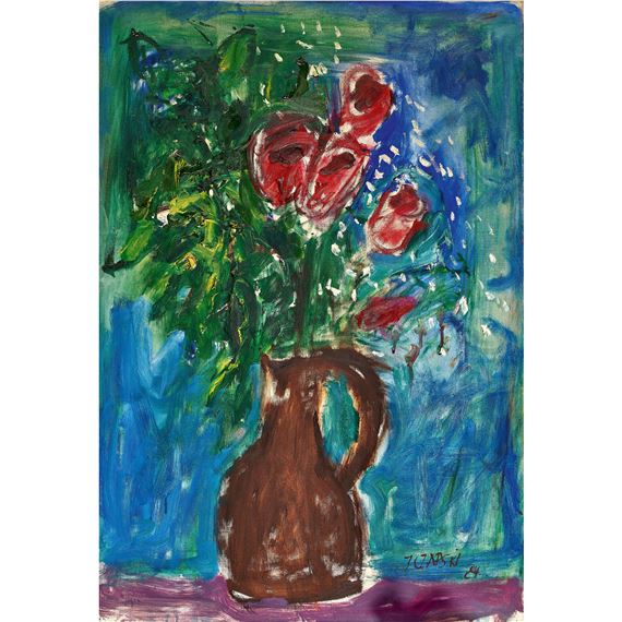 Józef Czapski | NATURE MORTE AU TORCHON | MutualArt