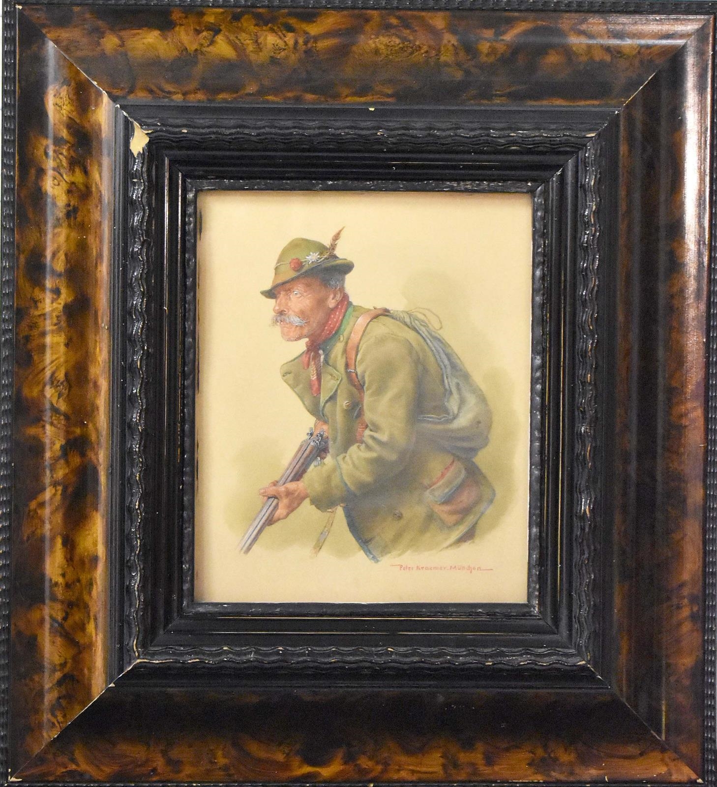 Peter Kraemer Ii | Jäger mit Gewehr | MutualArt