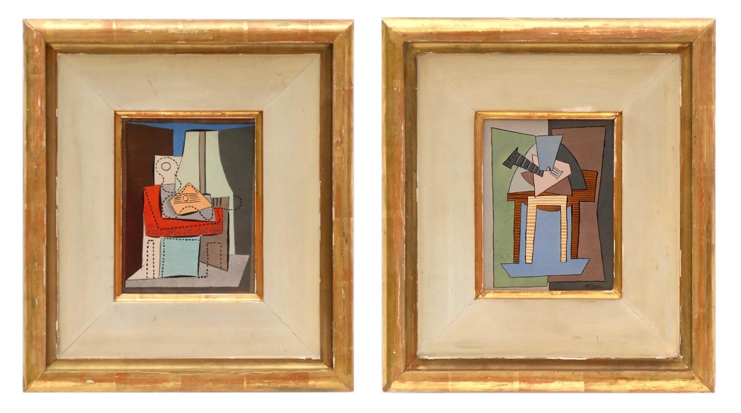 Pablo Picasso | pair of rare Cubist pochoirs, edition of (1926) | MutualArt