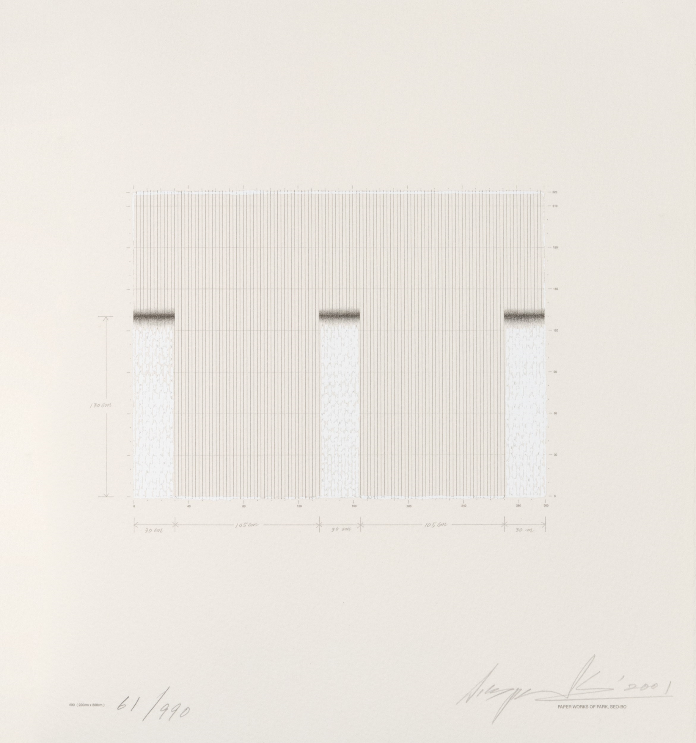 SeoBo Park | Esquisse-Drawing 1996-2001 (2001) | MutualArt