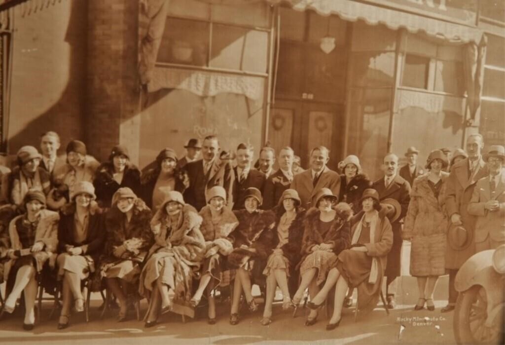 Neal Barr | Rose-Marie' Theatre Company 1926 Panoramic Photo (1924 ...