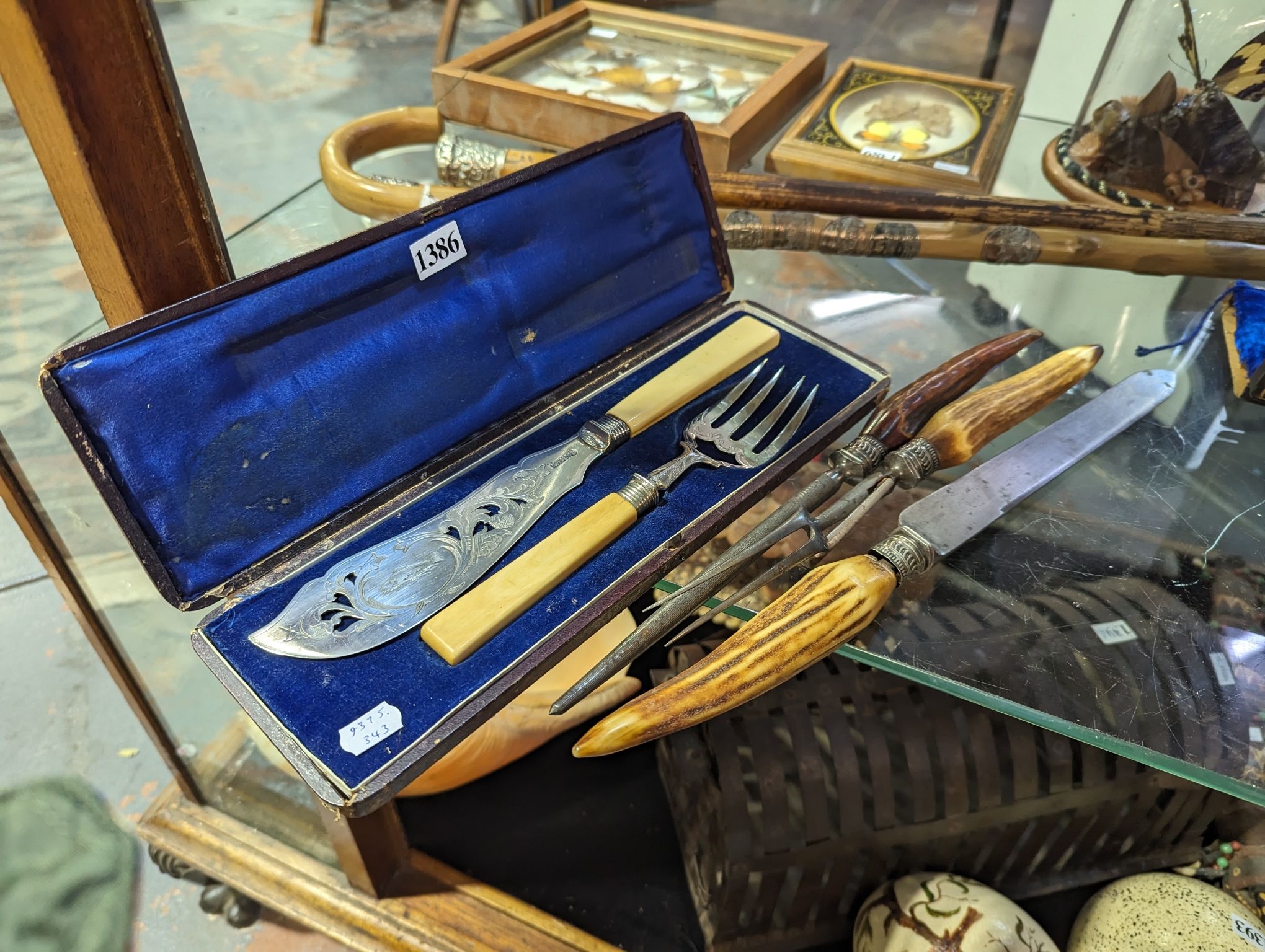 Mappin & Webb | SILVERPLATED FISH SERVERS | MutualArt