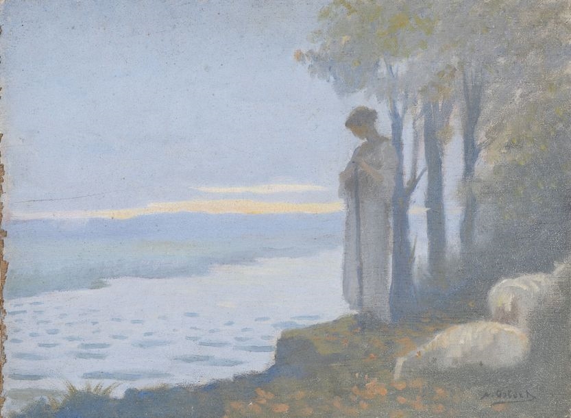 Alphonse Osbert | Portrait de Madame Alphonse Osbert, Vichy (1902 ...