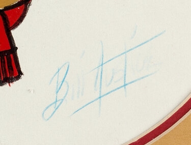 Bill Justice | Winnie the Pooh Painting Original Art Signed by Bill ...