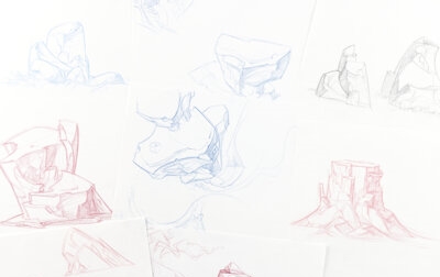 Dominick Domingo | The Lion King Early Concept Development Drawings by ...