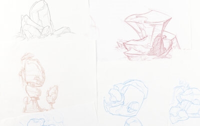 Dominick Domingo | The Lion King Early Concept Development Drawings by ...
