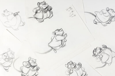 Rob Minkoff | The Great Mouse Detective Dawson Animation Drawing ...