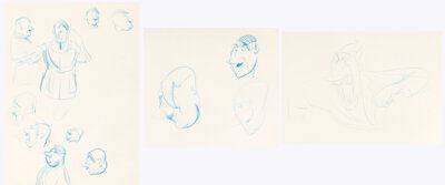 Bill Tytla | Reason and Emotion Rare Hitler Character Designs Group of ...