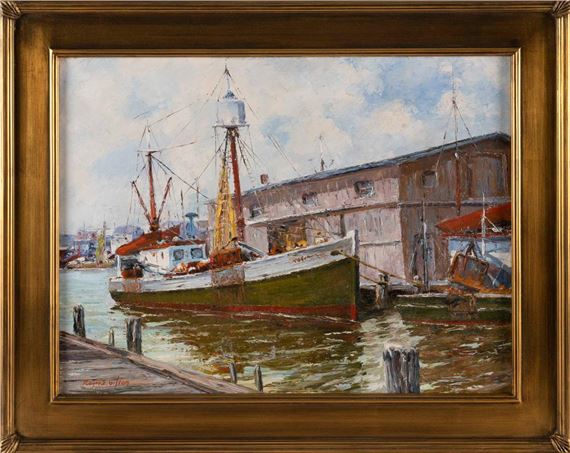 Roger Eliot Gilson | Gloucester Harbor (20th Century) | MutualArt