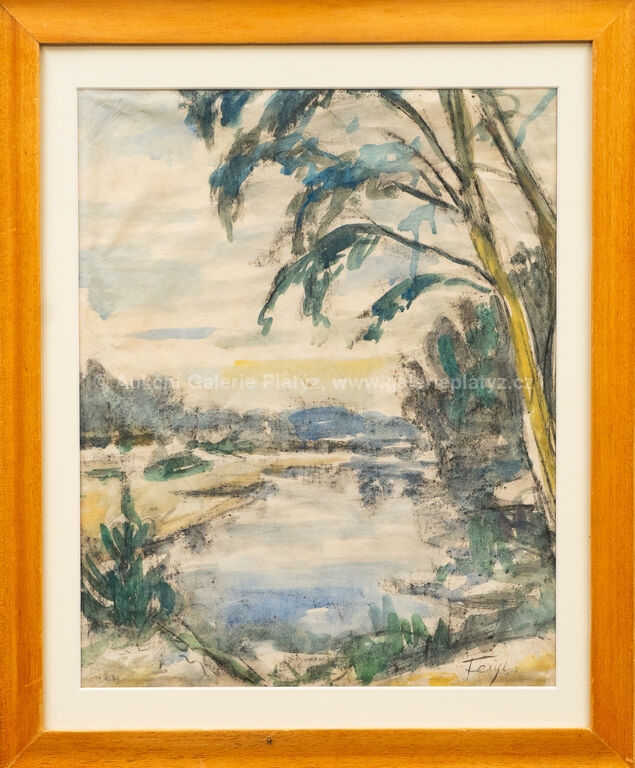 Friedrich Bedrich Feigl | U vody | MutualArt