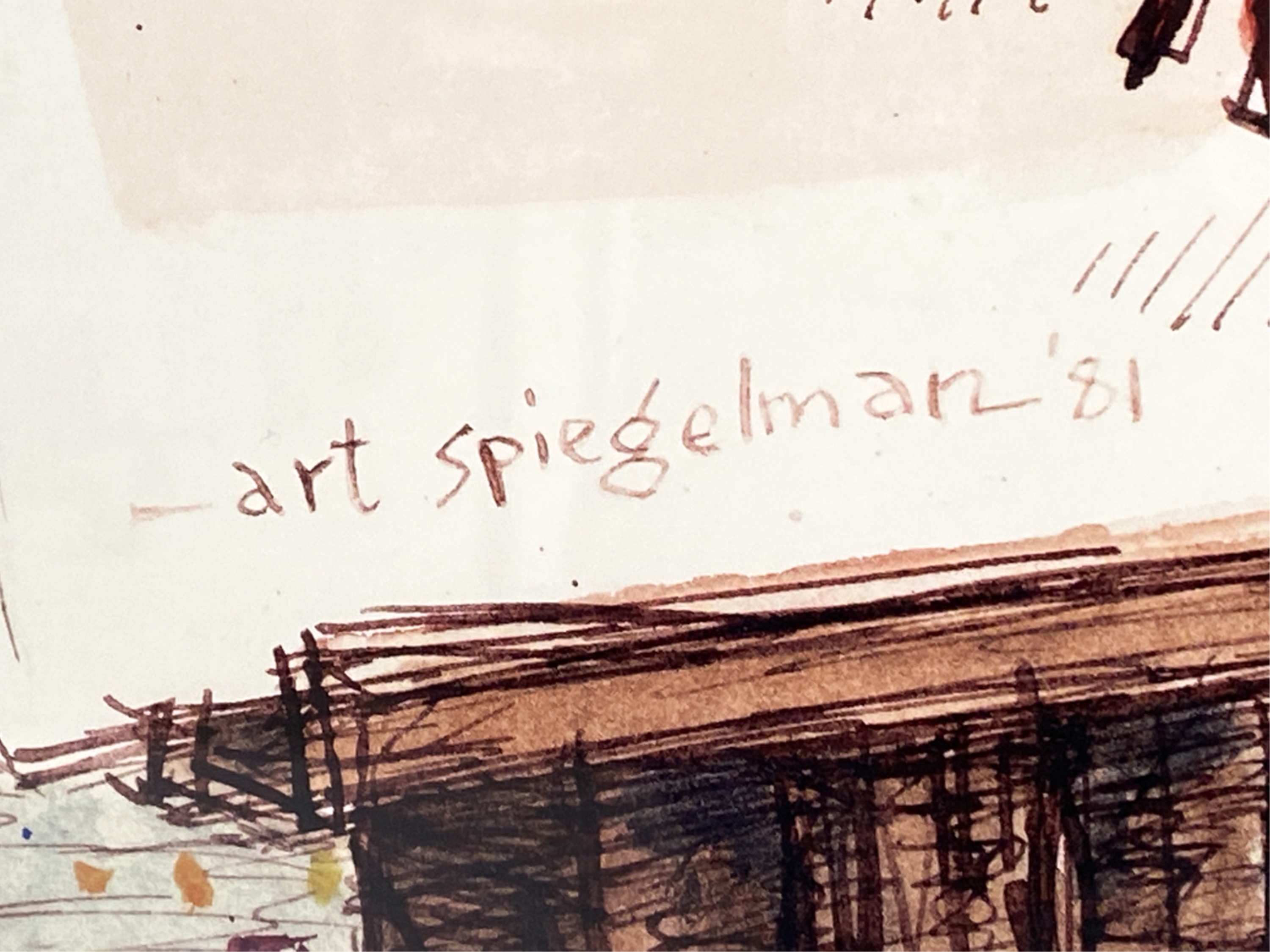 Art Spiegelman | ART SPIEGELMAN SIGNED EXHIBITION POSTER (2003) | MutualArt