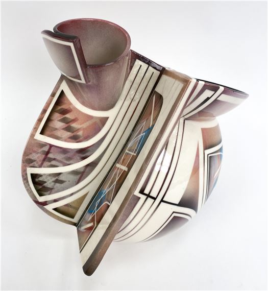 Thomas Hubert | THOMAS HUBERT VESSEL FORM SCULPTURE | MutualArt