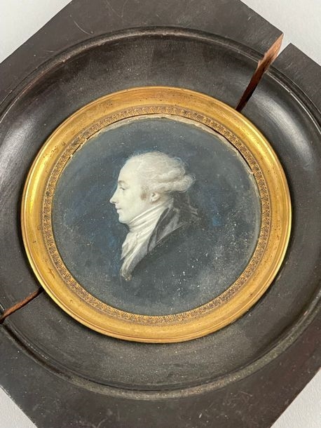 Charles Guillaume Alexandre Bourgeois | Bust Portrait of a Man in ...