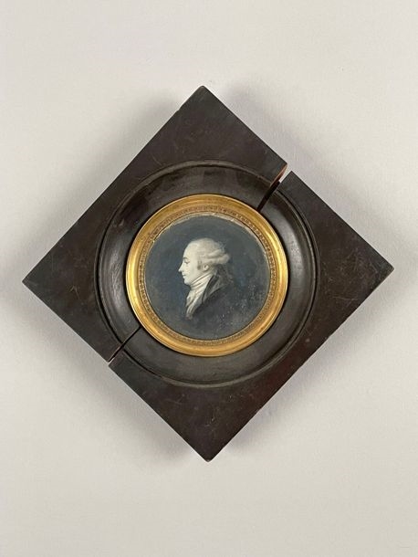 Charles Guillaume Alexandre Bourgeois | Bust Portrait of a Man in ...