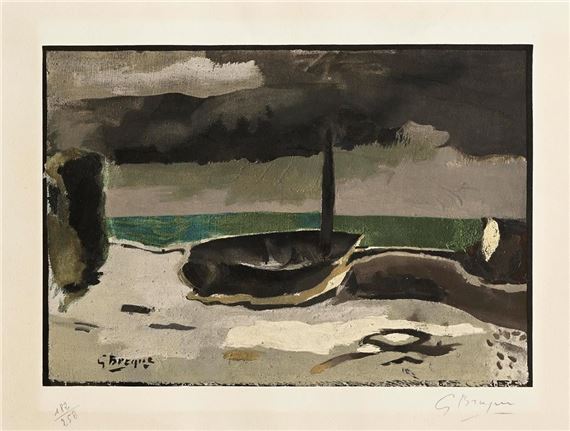 Georges Braque | La Barque (1950 (1950) | MutualArt