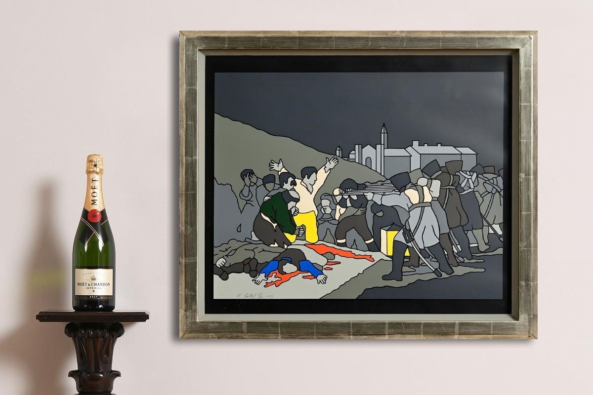 Robert Ballagh | Third of May After Goya (1973 (1973) | MutualArt
