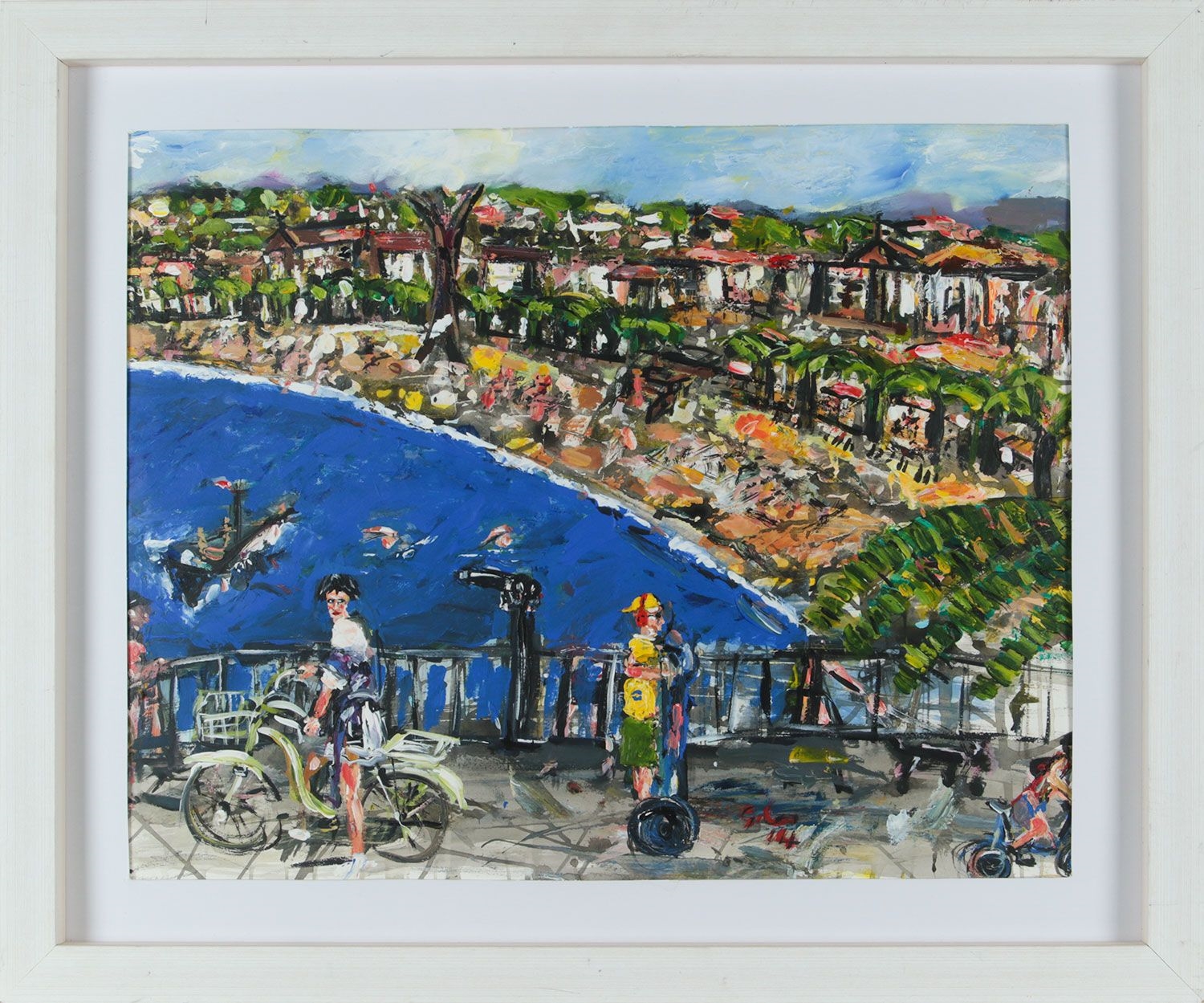 Ken Giles | GIRL ON A CYCLE, PROMENADE DES ANGLAIS, FRANCE (2014 ...