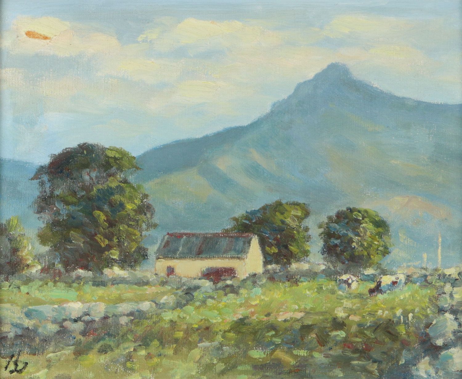 Wilfred J. Haughton | SLIEVE BINNIAN (1960) | Compare similar artworks ...