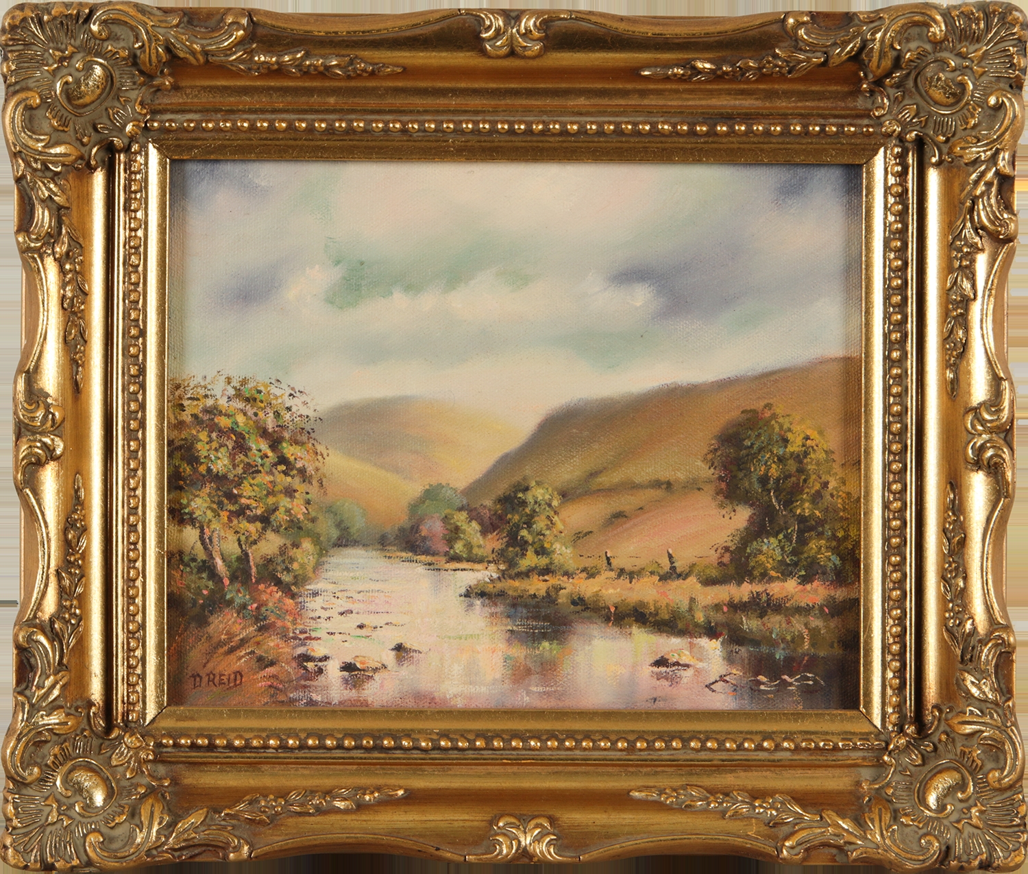 Denis Reid | TREES BY THE RIVER | MutualArt