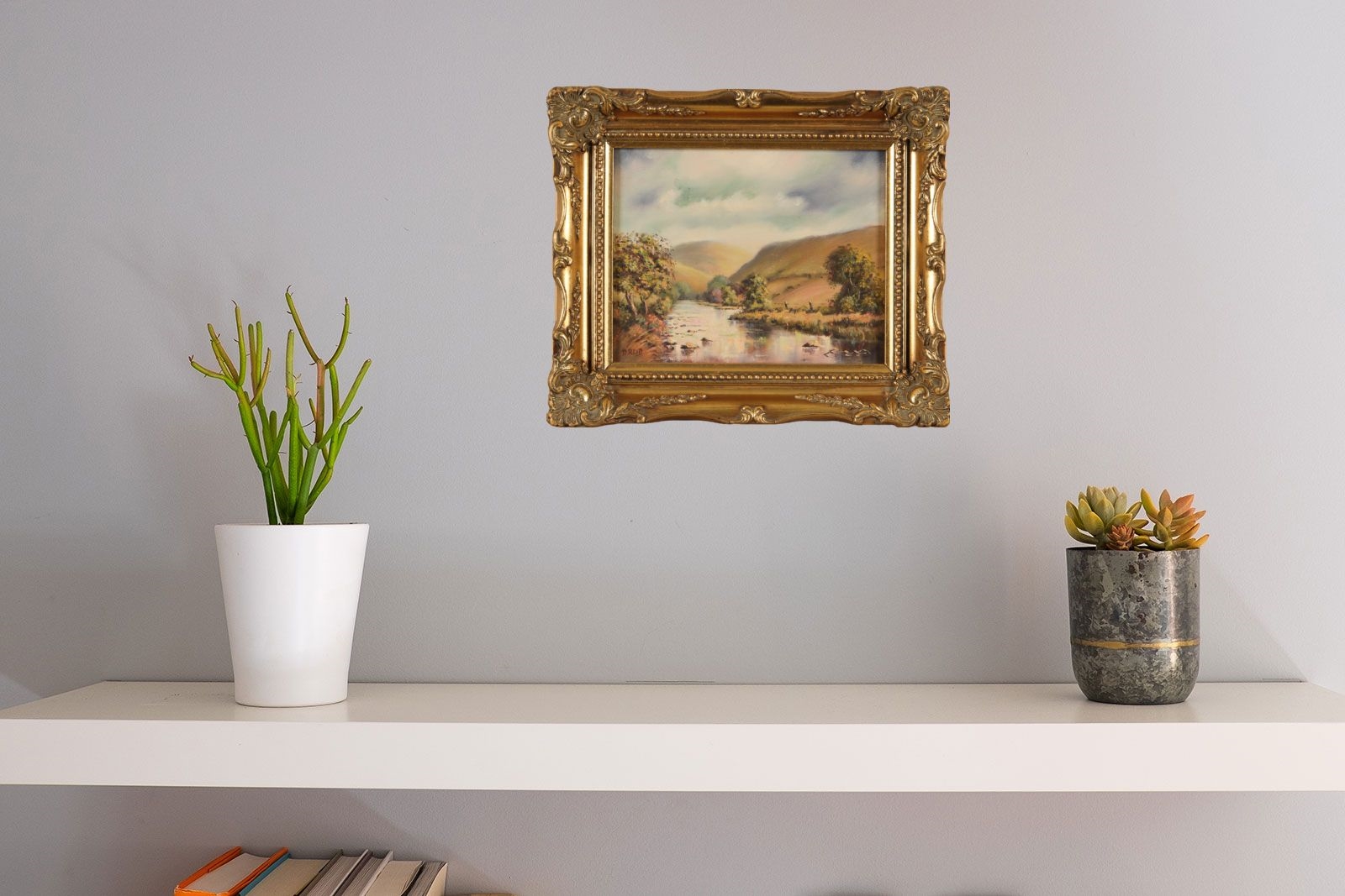 Denis Reid | TREES BY THE RIVER | MutualArt