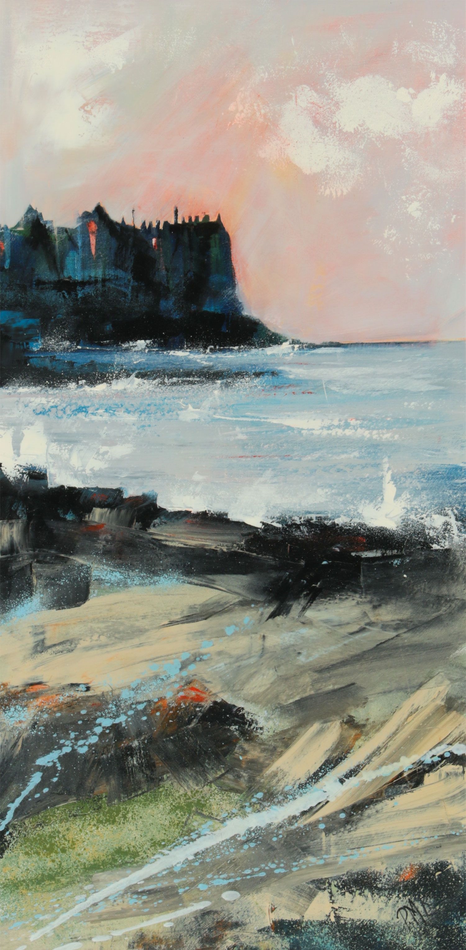 Paula McKinney | DUNLUCE CASTLE, COUNTY ANTRIM | MutualArt