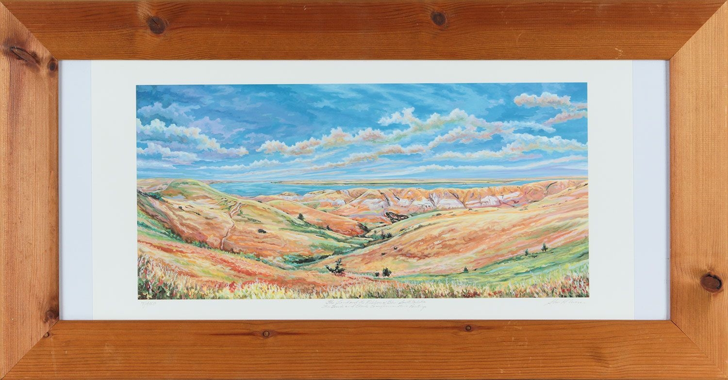Stuart H. Morse | THE LAND & ITS RIBBON OF BLUE, SOUTH DAKOTA | MutualArt