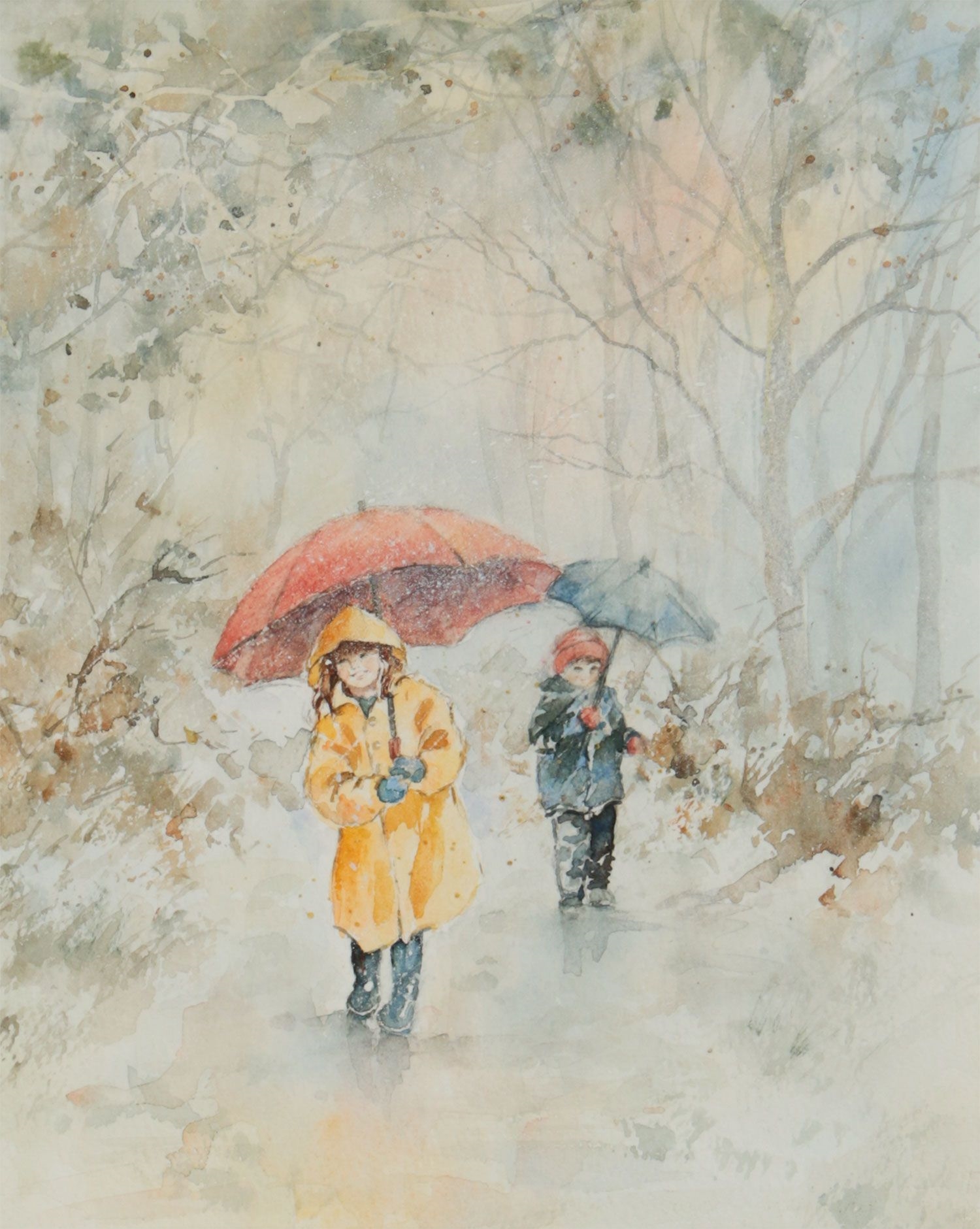 Joan Kenning | A WALK IN THE RAIN | MutualArt