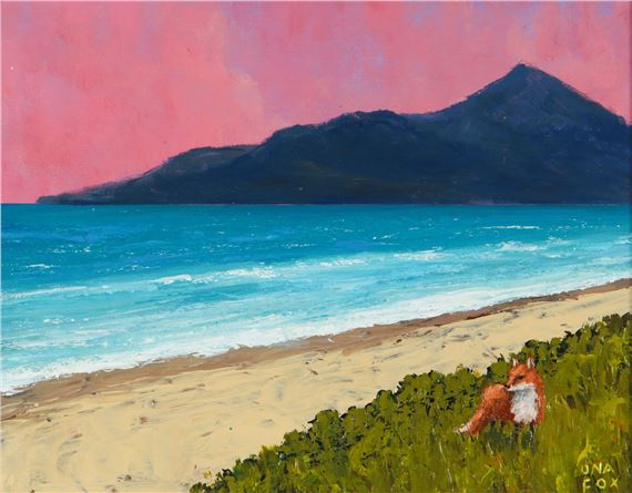 Una Fox | FOX NEAR THE MOURNE MOUNTAINS | MutualArt