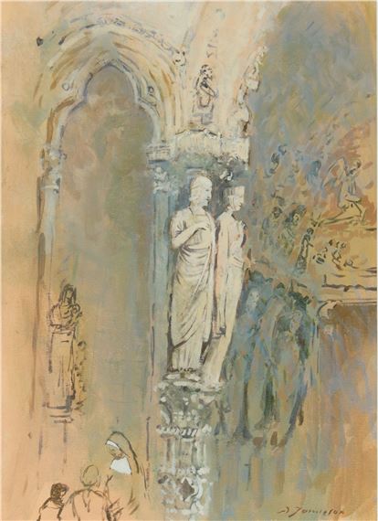 Peter Jamieson | CHURCH INTERIOR | MutualArt