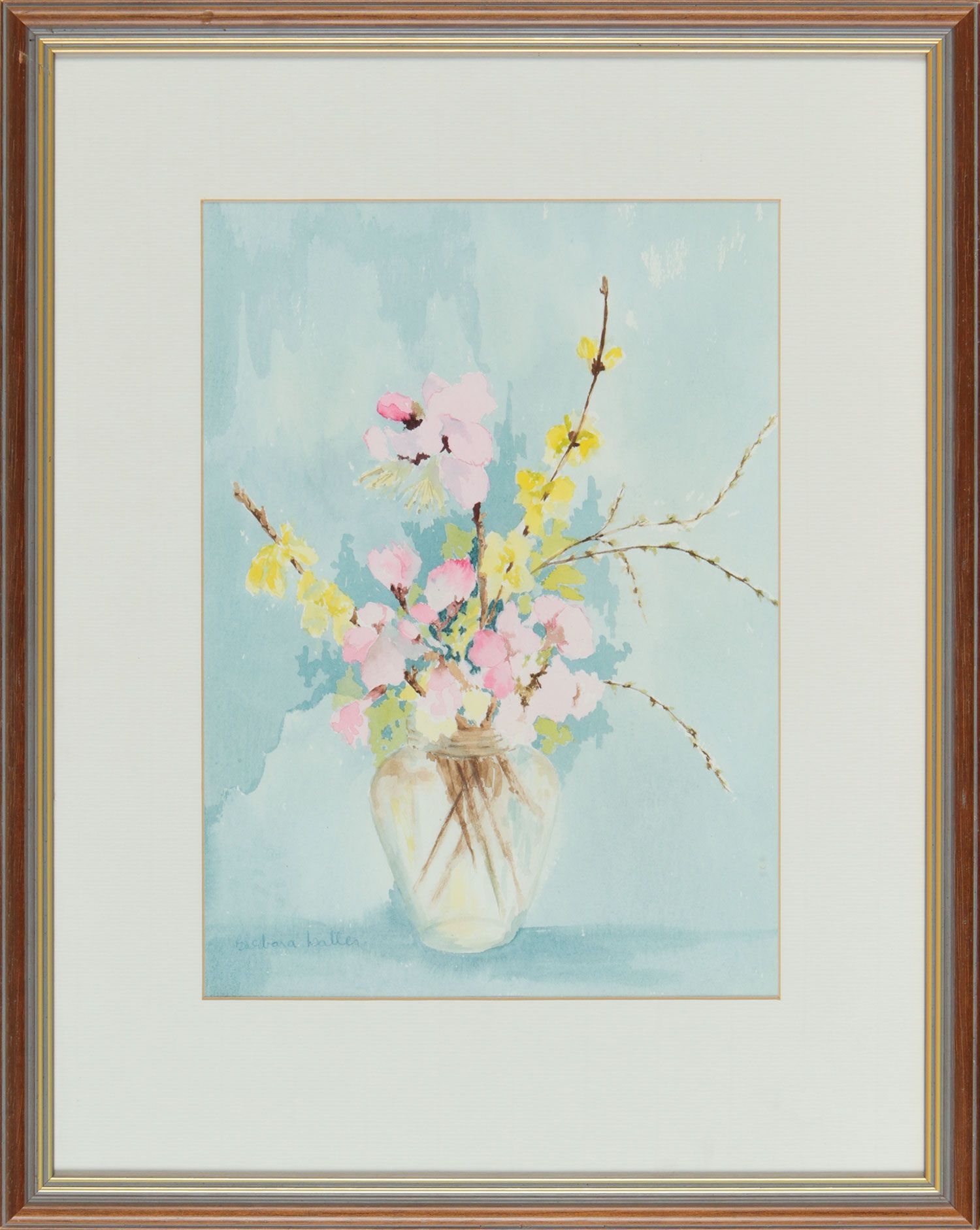 Barbara Waller | STILL LIFE SWEET PEAS | MutualArt