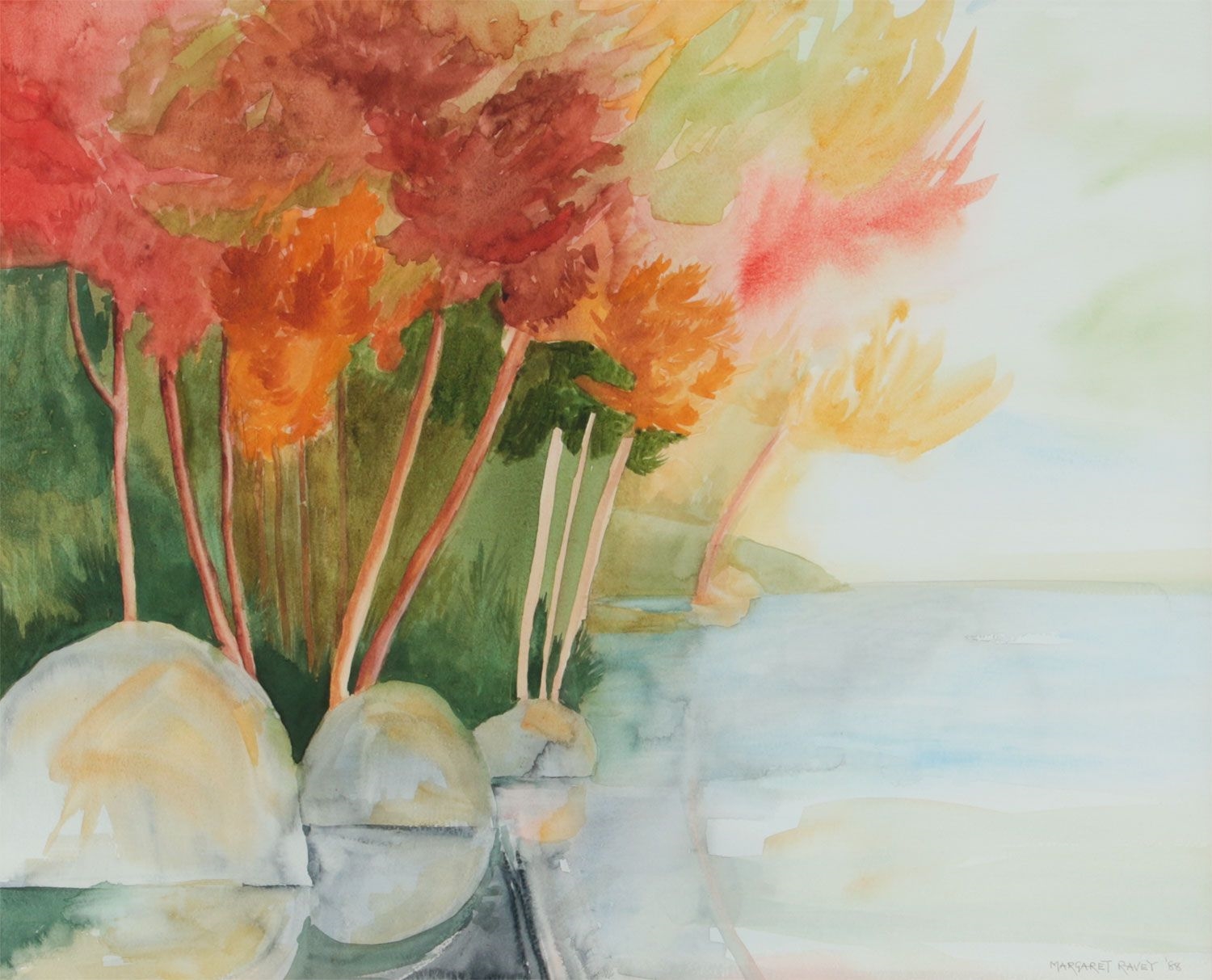 Margaret Ravey | REAGH ISLAND, STRANGFORD LOUGH (1988) | MutualArt