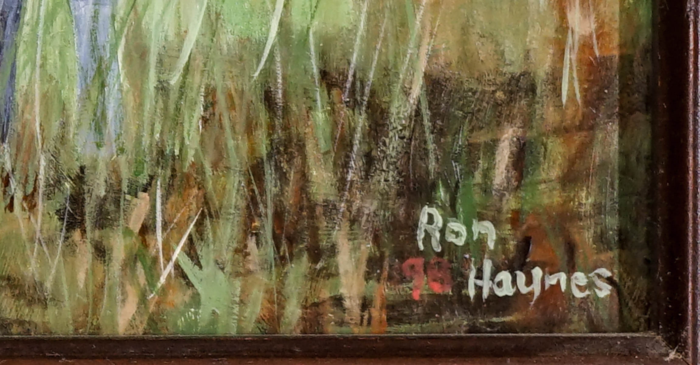 Ron Haynes | Ron Haynes (Montana) Framed Original Oil | MutualArt