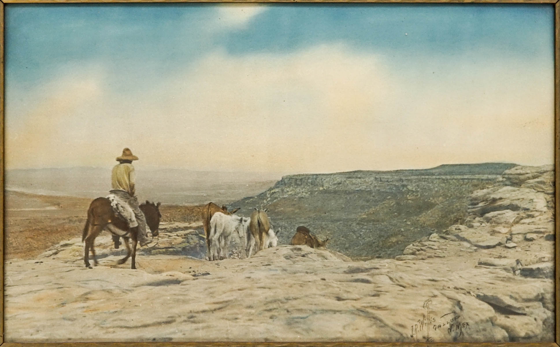 Joseph Roy Willis | J.R. Willis [New Mexico] Color Tinted Photo | MutualArt