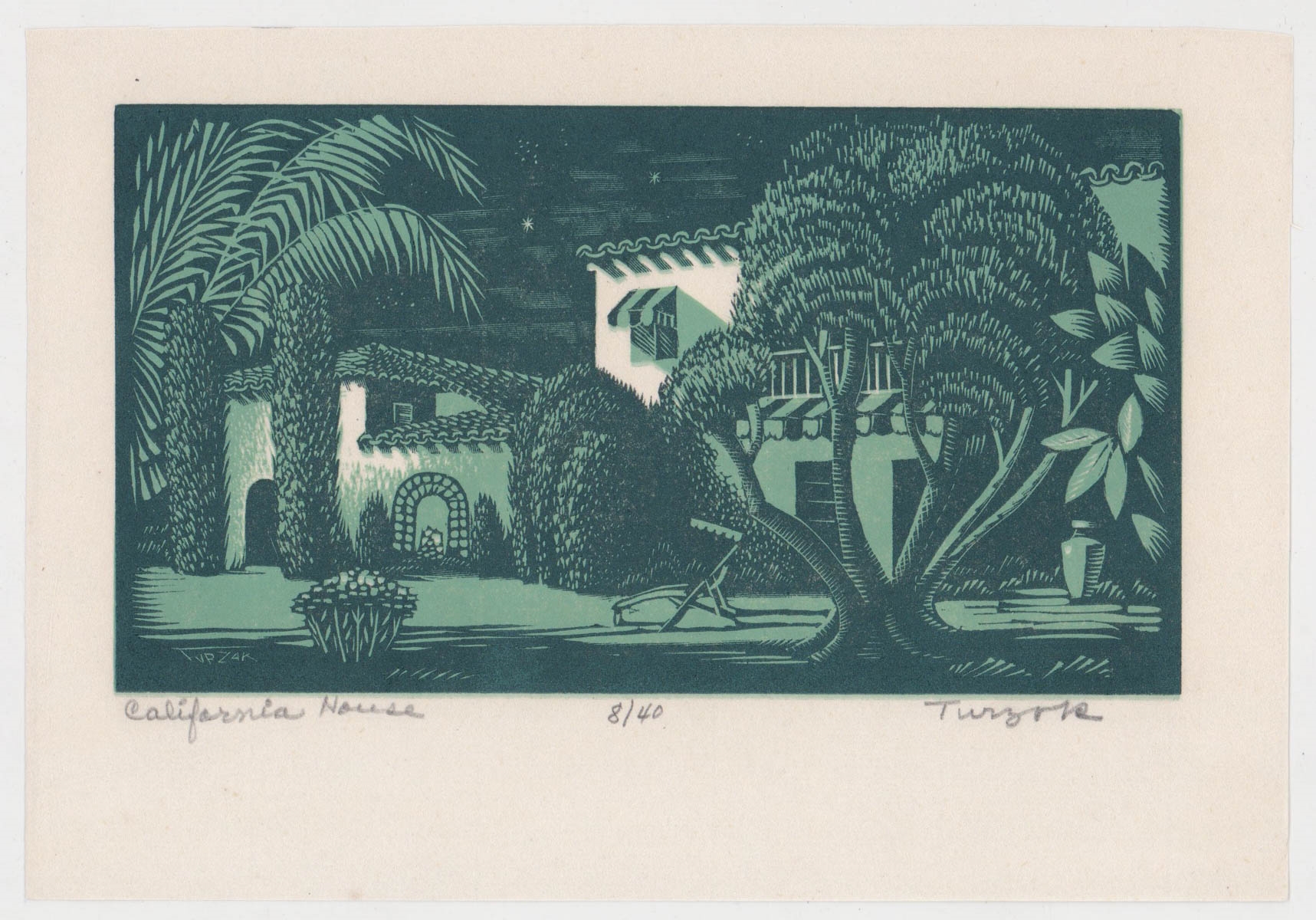 Russell Chatham | Charles Turzak S/N Small Woodcuts (5) | MutualArt