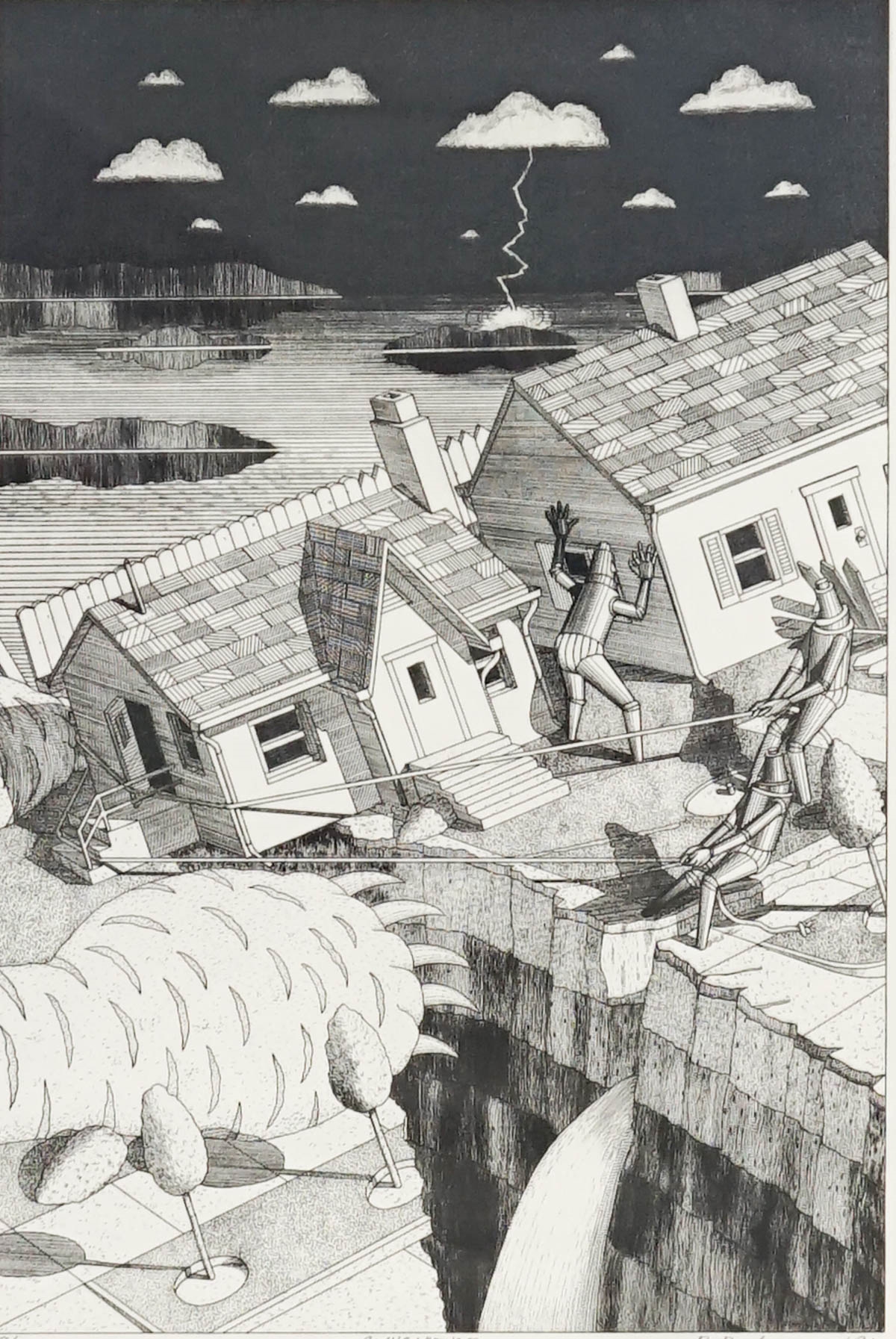 Paulsen Brian | Brian Paulsen (b.1941, North Dakota) Etching (1991 ...