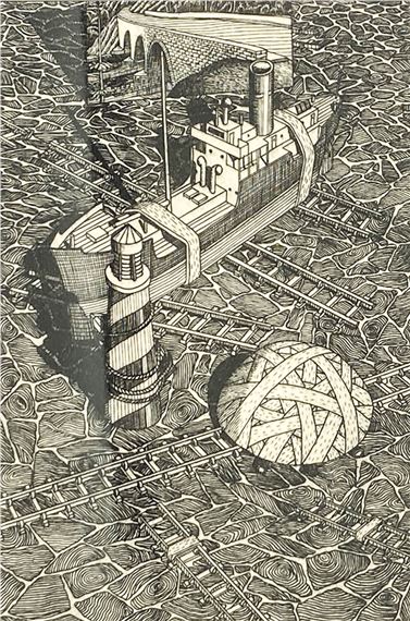 Brian Paulsen | Brian Paulsen (b.1941, North Dakota) Etching (2011 ...