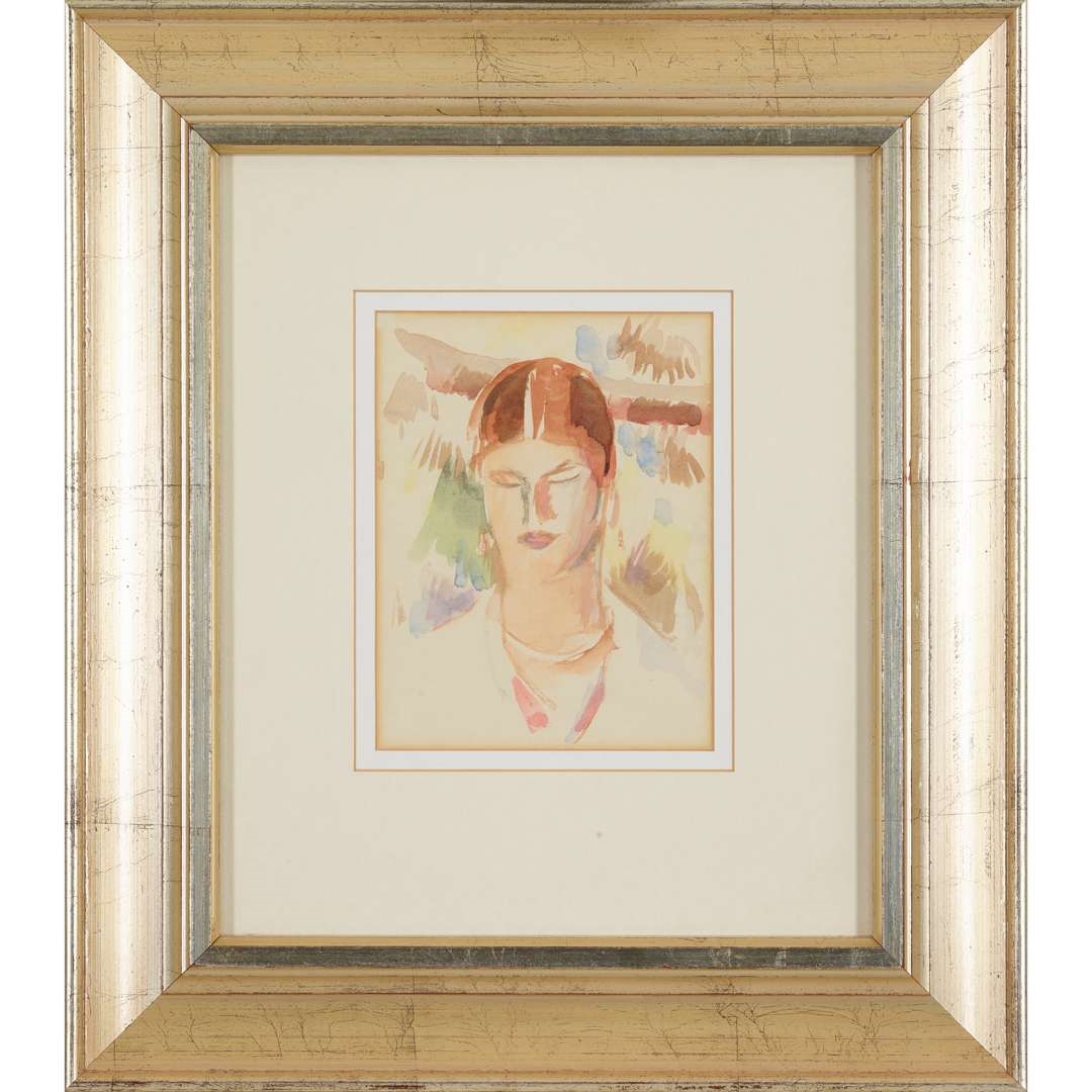 John Duncan Fergusson | PORTRAIT STUDY | MutualArt