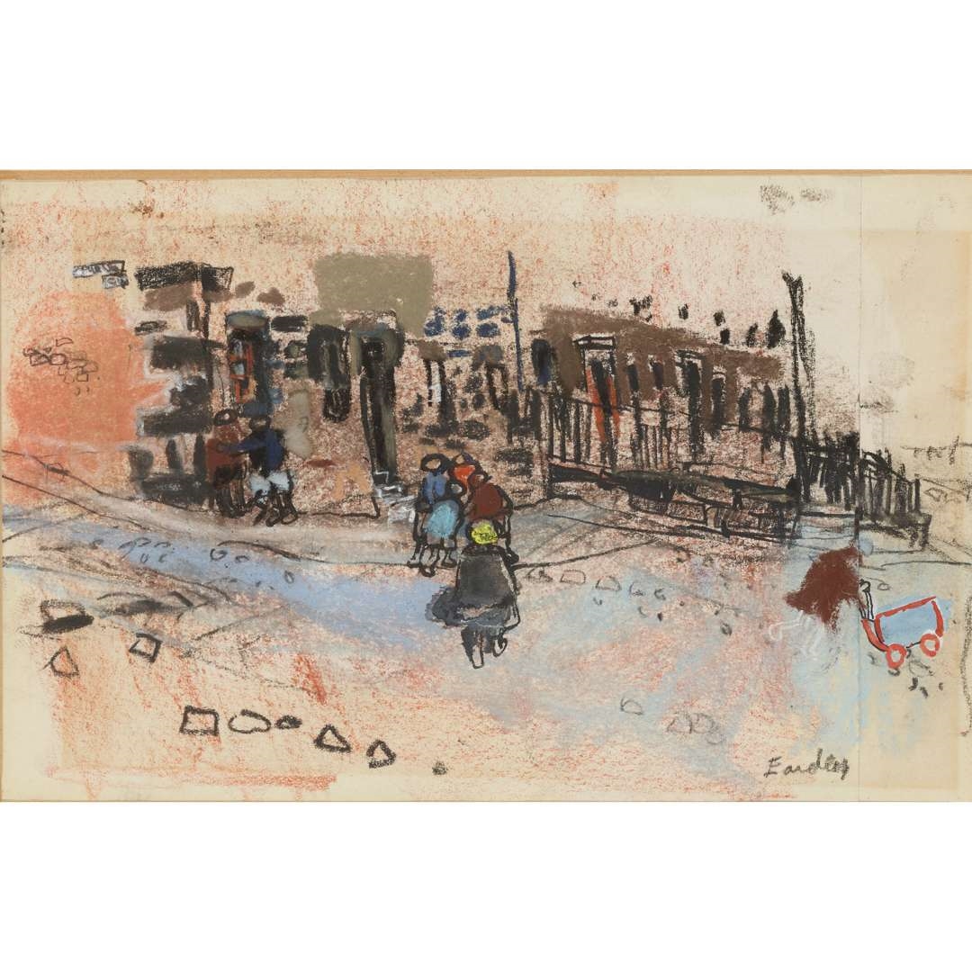 Joan Kathleen Hardy Eardley | GLASGOW STREET SCENE WITH CHILDREN ...