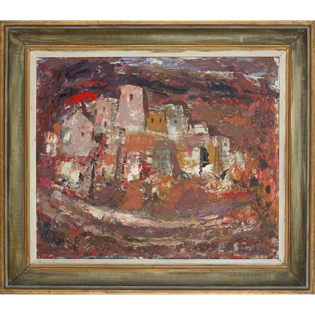 Anne Redpath | CORSICAN VILLAGE | MutualArt
