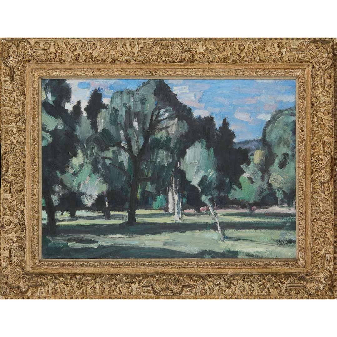 Samuel John Peploe | WOODED LANDSCAPE | MutualArt