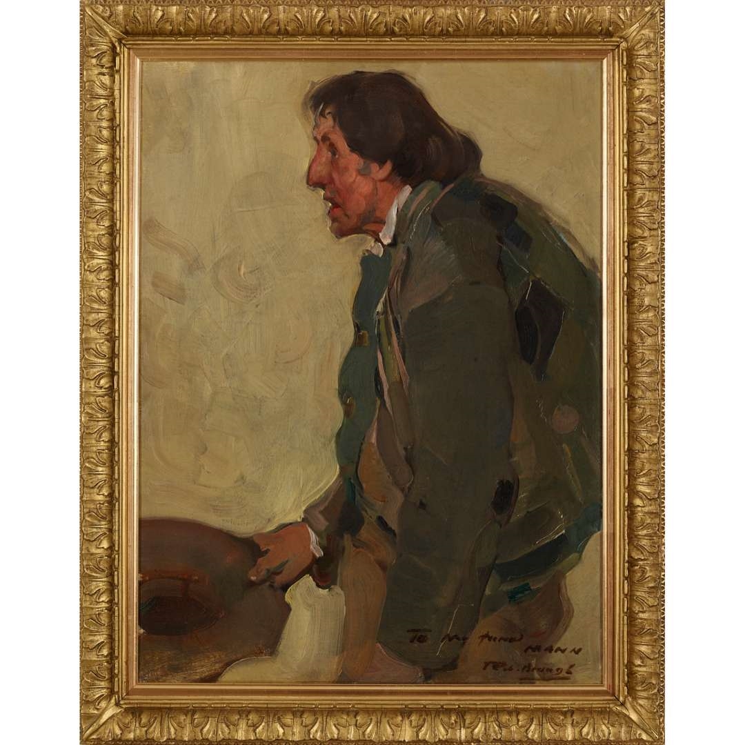 Robert Brough | STUDY OF A BEGGAR | MutualArt