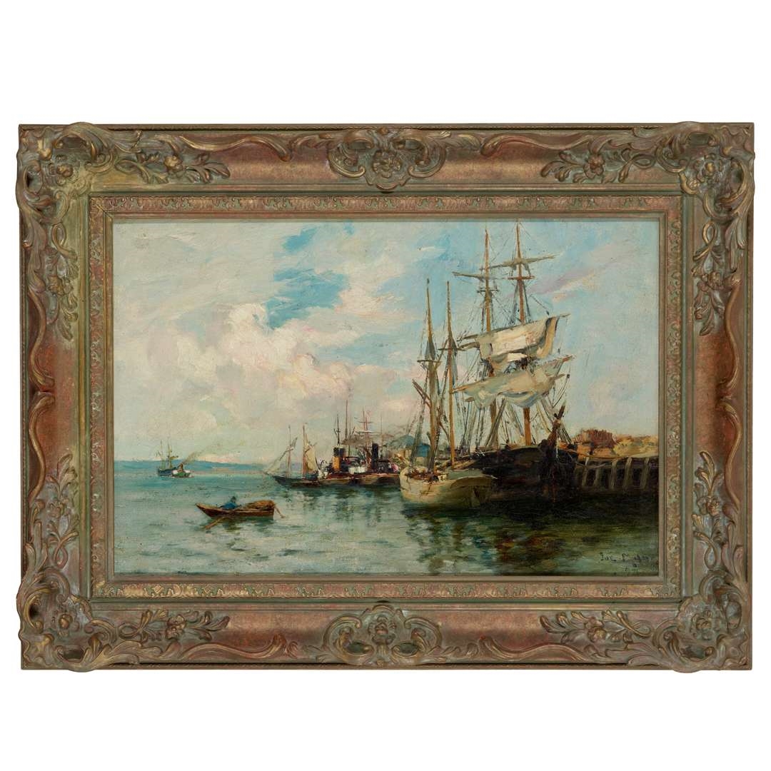 Joe Milne | BY THE QUAYSIDE | MutualArt